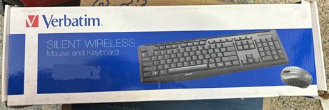 Combo Black 99779 Verbatim Silent Wireless Mouse And Keyboard