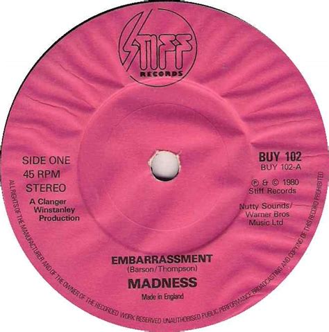 45cat Madness Embarrassment Crying Shame Stiff Uk Buy 102