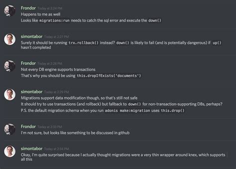 Failed Migrations Are Not Rolled Back Issue Adonisjs Lucid Github
