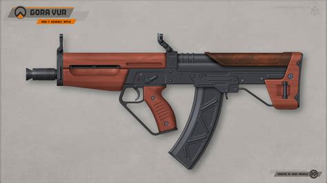 Affinity Gora Vur Krg 7 Assault Rifle Remake By Mikeprivalis On