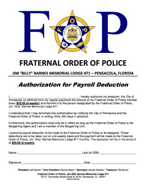 Fillable Online I Hereby Authorize My Employer The City Of Fax
