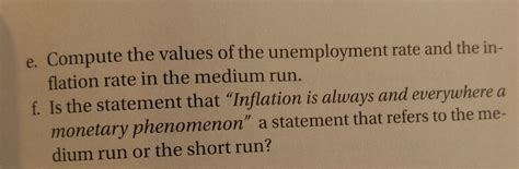 Solved 5 The Effects Of A Permanent Decrease In The Rate Of