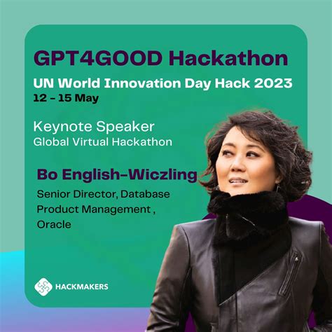 Hackmakers On Linkedin Worldinnovationday Wcid Hackathon Innovation Gpt4good Unesco…