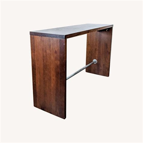 Wood Pub Table Aptdeco