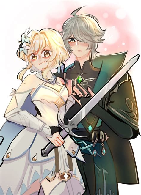 Lumine X Alhaitham Fictional Characters Character Zelda Characters