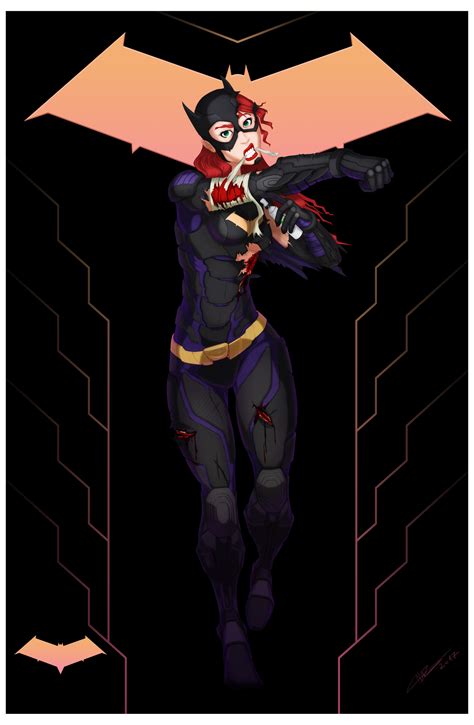 Artstation Batgirl Fan Art Poster