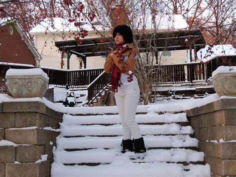 The Alex Christine As Misa From Aot Fashion White Jeans Cosplay