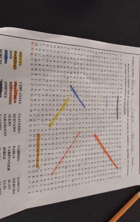 Sopa De Letras De Apellidos Comunes Para Imprimir Vrogue Co