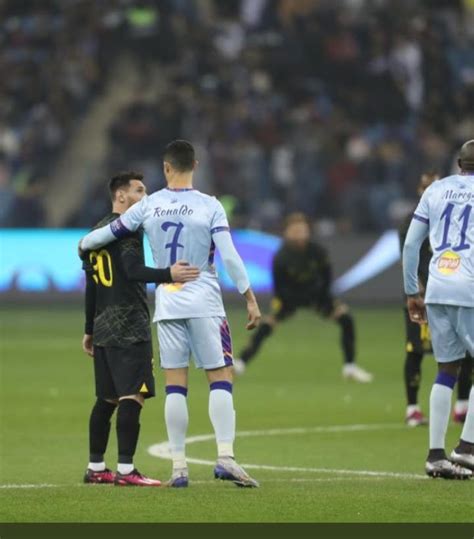 Al Nassr Cristiano Ronaldo Sends Message To Lionel Messi After 5 4