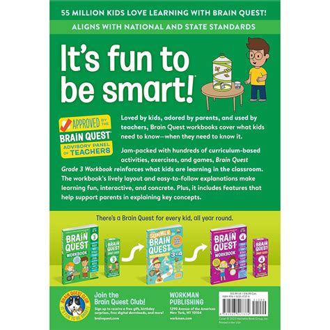 Brain Quest Workbook Grade 3 Blue Highway Games