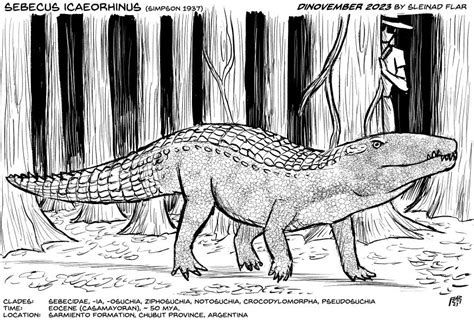 Sebecus Icaeorhinus By Sleinadflar On Deviantart