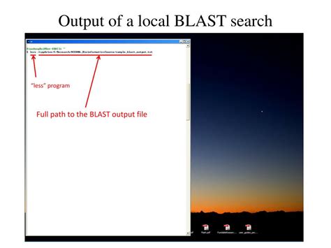 Ppt Parsing Blast Output Powerpoint Presentation Free Download Id