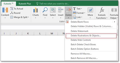 How To Remove Line Shapes In Excel