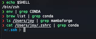 Conda Init Not Working For My ZSH Shell Issue Conda Forge Miniforge GitHub