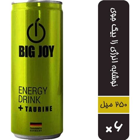خرید و قیمت نوشابه انرژی زا بیگ جوی ۲۵۰ میلی لیتر بسته ۶ عددی ترب