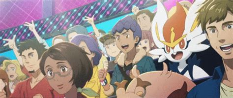 Cheering Crowd  By Pokémon