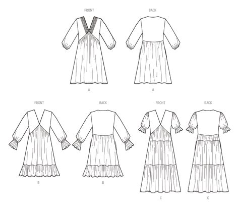 Simplicity Sewing Pattern S9702 Misses Empire Dress My Sewing Box