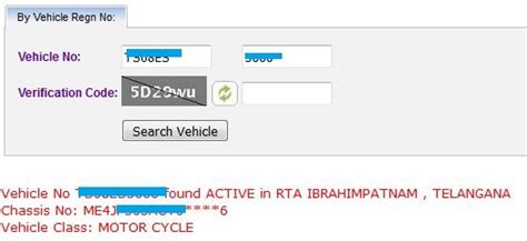 Find Any Vehicle Details How To Check Vehilce Registration Status FREE ONLINE SEVA