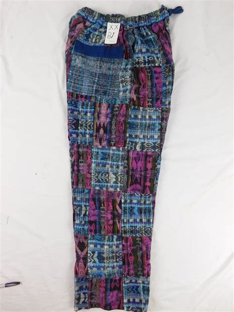 Classic Patchwork Pants Ixchel Inc Handmade Apparel And Accessories Inspired By Music