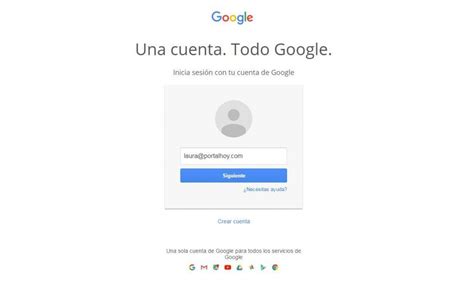 Iniciar sesión en Gmail Entrar en el correo electrónico Gmail
