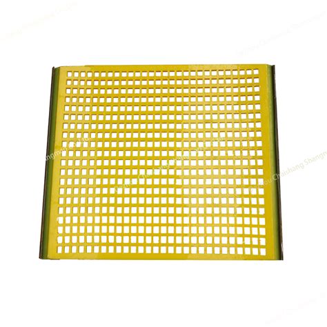 Polyurethane Tension Screen Panel Chaishangfactory Polyurehtane Sieve