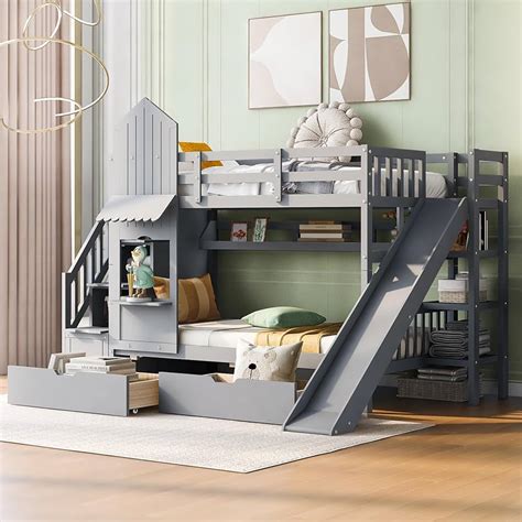 Castle Bunk Bed For Boys