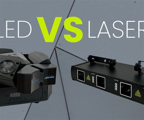Laser Vs Led Art Of Illumination In The World Of Nightclubs And Shows