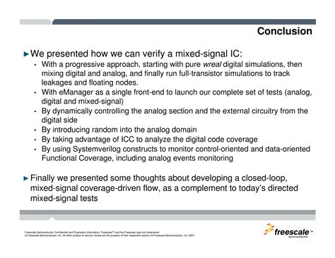 Mixed Signal Verification Challenges Slides Pdf Computer Software And Applications Computing