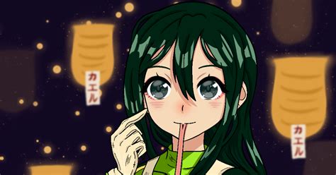 Bnha Tsuyu Asui Illustration あすいつゆ Lpmadのイラスト Pixiv