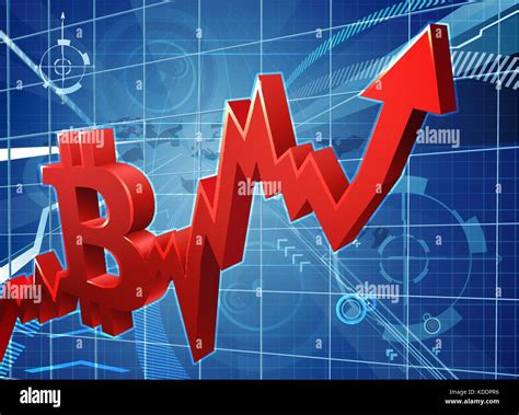 Bitcoin Performance Graph Concept Stock Vector Image And Art Alamy