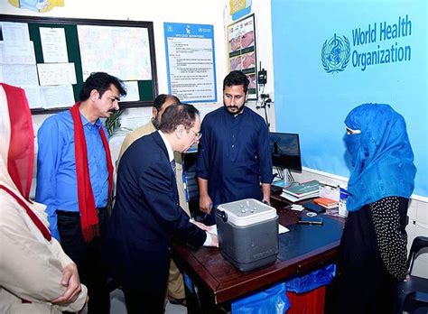 Caretaker Federal Health Minister Dr Nadeem Jan Visited Bhu Bahara Kahu