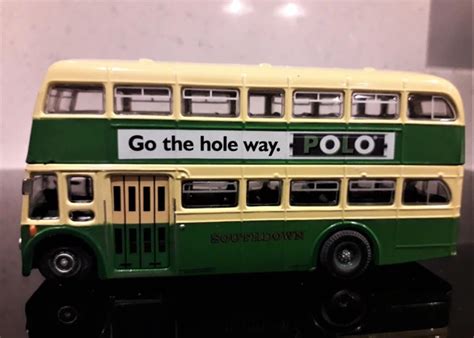 Great British Buses Southdown Model Bus Leyland Pd3 Reg Buf265c £1599