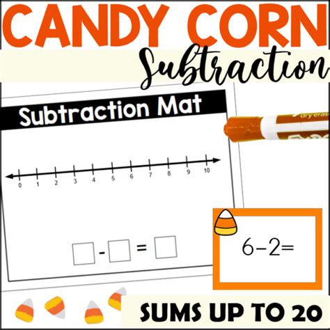 Candy Corn Subtraction Activity Made By Teachers