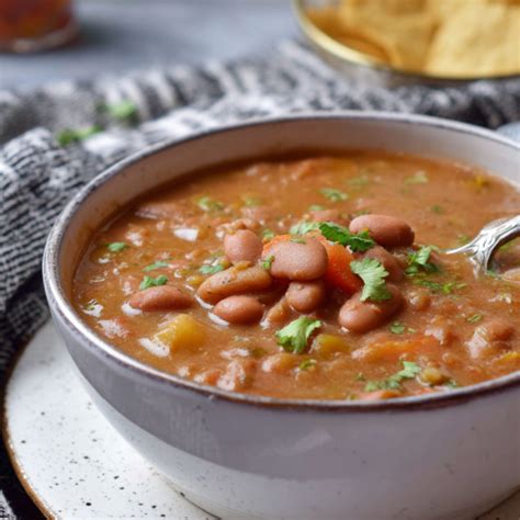 Mexican Pinto Bean Soup Recipe Easy And Healthy One Pot Tasty Home Cooks