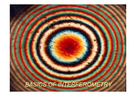 Basics Of Interferometry Cmi