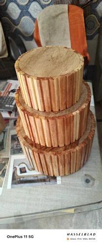 Brown Wooden Round Riser For Party Wear At Rs 1800 Set In Saharanpur Id 2853450523362