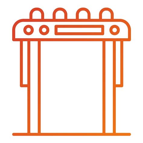 Premium Vector Vector Design Security Gate Icon Style