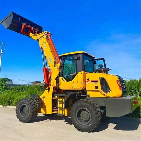 Telescopic Wheel Loaders Mini Digger Crawler Loader Attachment Sweeper