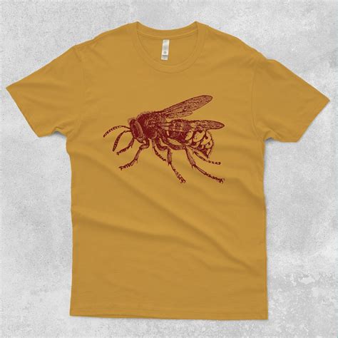 Bee Shirt Unisex Bumblebee Tshirt Honey Bee Tee Insect Shirt