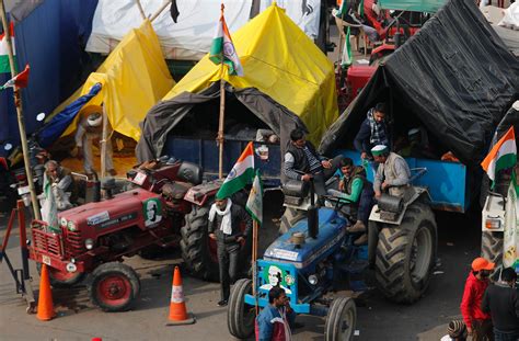 Indias Republic Day Marked With Massive Farmer Protests Tens Of