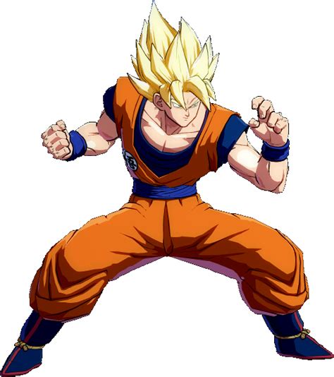 File DBFZ SS Goku Color Png Dustloop Wiki