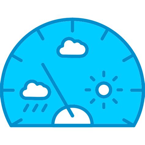 Barometer Generic Blue Icon
