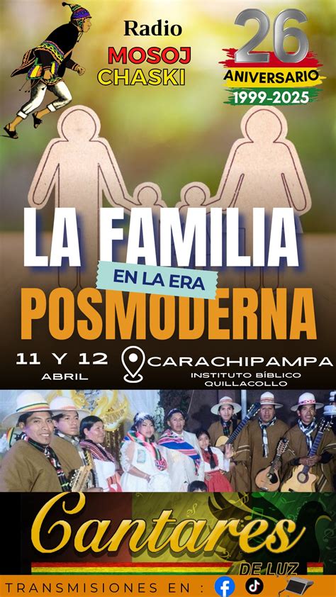 Radio Encuentro Nacional Quechua Interdenominacional Y 26 Aniversario De Radio Mosoj Chaski