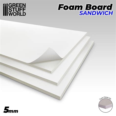 Foamboard 5mm Foamcore Gsw