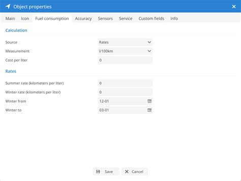 Fuel Consumption Gps