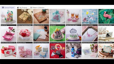 Canvas Workspace Projects For Brother ScanNCut YouTube