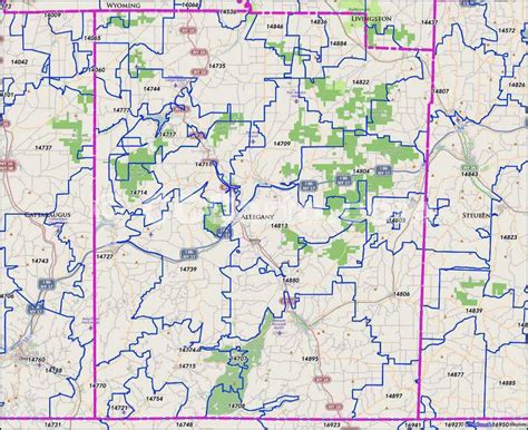 Allegheny County Zip Code Map Printable