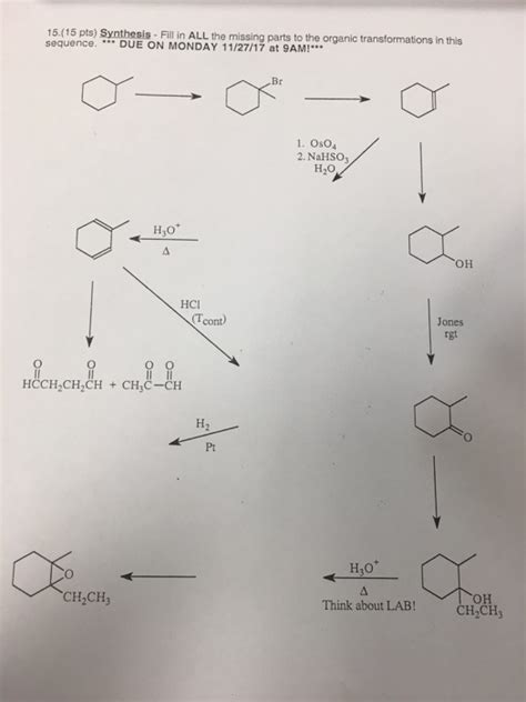Solved Pts Mechanism Draw A Detailed Chegg