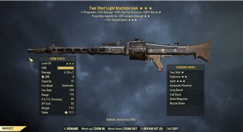 Buy Two Shot Explosive 15 Reload In Fallout 76 Items Offer 2428510934