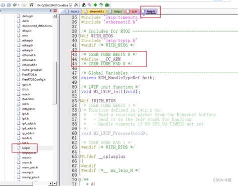 Cubemx配置ethlwipfreertosac6编译新手详细教程freertos Ac6 Csdn博客